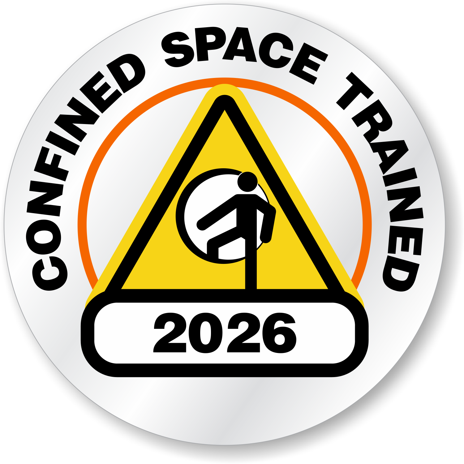 Confined Space Logo Working In Confined Space | Confined Space
